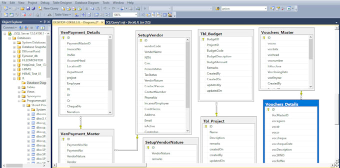 Design Ms Sql Database And Write Complex Queries By Technologyking Fiverr