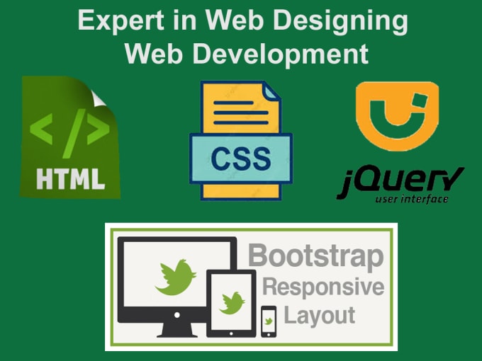 Design Webpage Using Html Css Bootstrap Jquery And Fully Responsive