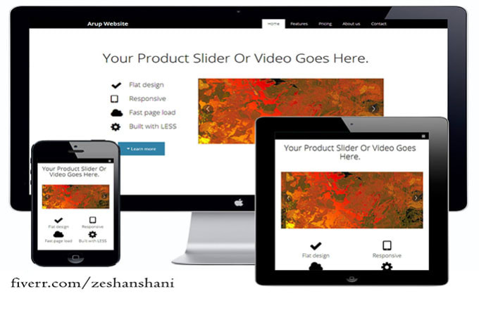 Create Responsive Website Using Bootstrap With Css And Html By