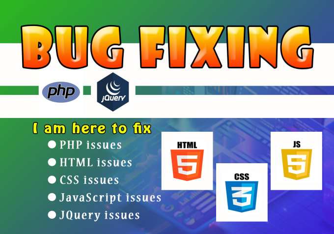 Fix Php Html Mysql Javascript Css Bugs Issues By Rajith619 Fiverr