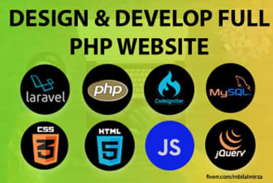 Develop Complete Web Full Stack Frontend Backend By Zeeshanmughl40