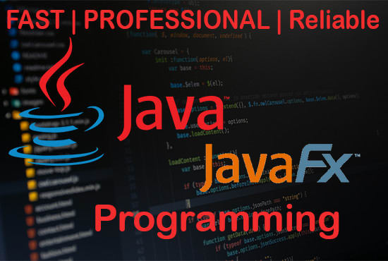 Do Java Programming Tasks Javafx Tasks And Gui Projects By