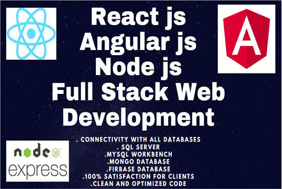 Develop Full Stack Web Apps In Angular React Js And Node Js By Musawir
