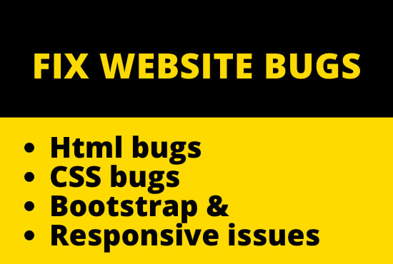 Fix Html Css And Responsive Issues And Bugs Express H By