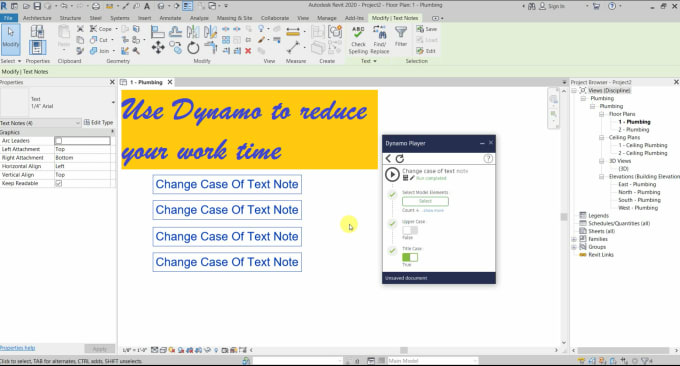 Provide Automation In Revit Using Dynamo Programing By Sujay356 Fiverr