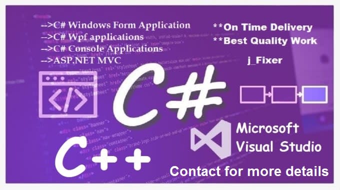 Create Net C Sharp Solutions With Asp Net Wpf And Apis By J Fixer Fiverr