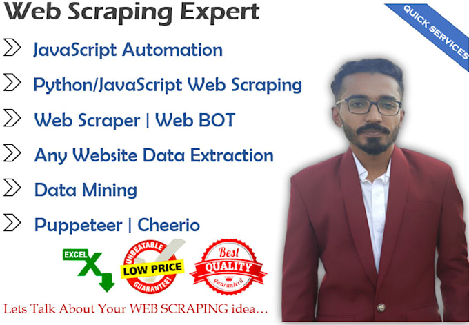 Web Scraping Script Using Puppeteer Selenium Bs4 Cypress By
