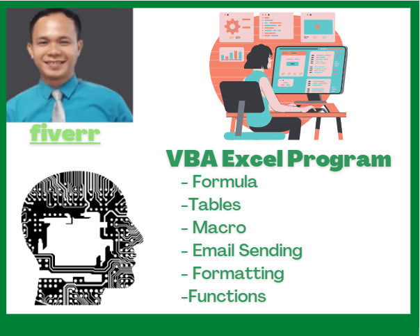 Do Vba Excel Programming And Vbscript By Ericsonawid Fiverr
