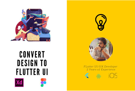 Convert Your App Ui Design Into Flutter By Hanzalas Fiverr
