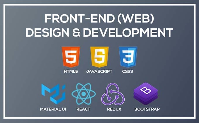 Design Website Using Html Css Js Jquery Bootstrap Reactjs By Faizan