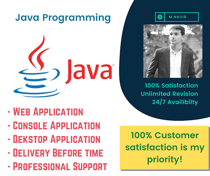 Do Any Java Console Java Swing Javafx Programming Tasks By