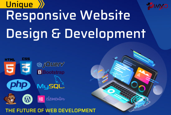 Develop Responsive Custom Website With Html Css Bs Js Php Mysql By