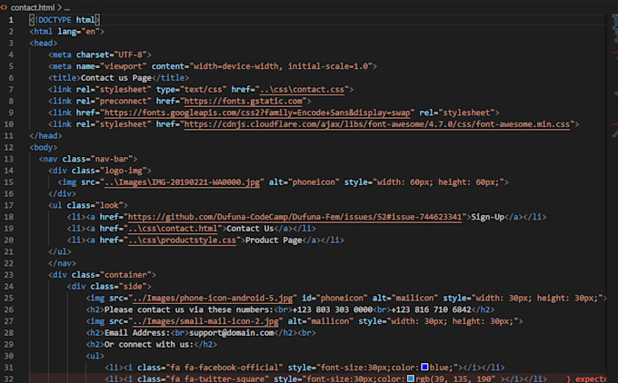 Write Html Code For Your Projects By Rubyagu Fiverr