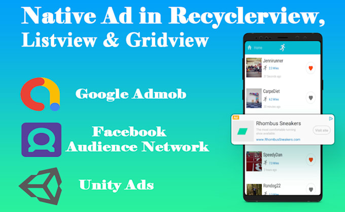 Integrate Native Ads Within Recyclerview Listview In Your Android
