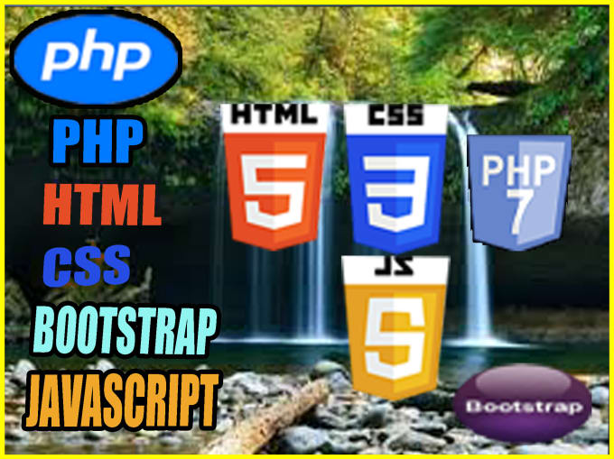 Design Custom Website Using Php Html Css Javascript Bootstrap Mysql By
