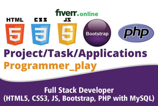 Custom Html Css Php And Javascript For Your Website By Programmer