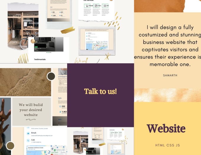 Built Fully Responsive Website Using Html Css And Javascript By