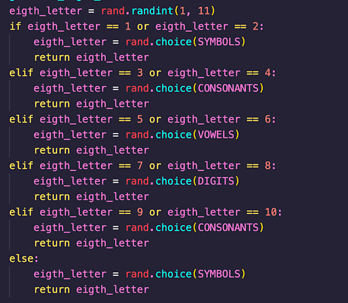 Program A Console Application In Python By Lizegeldenhuis Fiverr