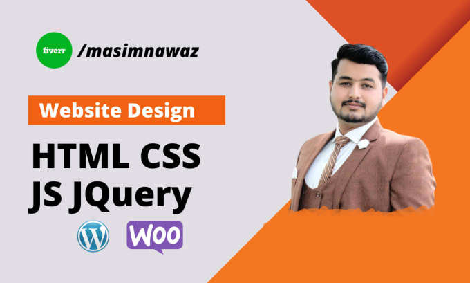 Create Responsive Website Design Html Css Bootstrap Js By Masimnawaz