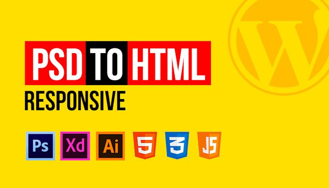 Convert Xd To Html Sketch To Html Psd To Html Responsive Boostrap By