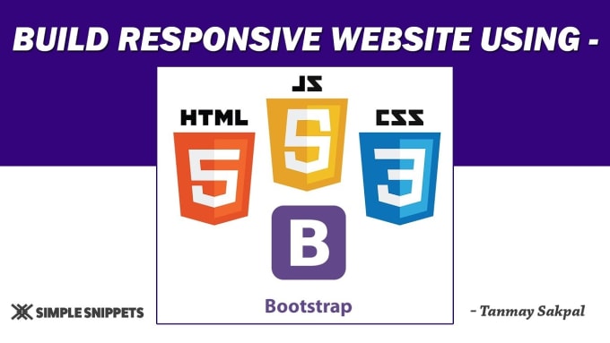 Do Your Front End Web Developer Html Css Bootstrap Javascript By