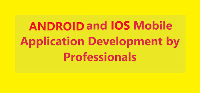 Create Mobile Applications For Android And Ios By Shatakshidixit Fiverr