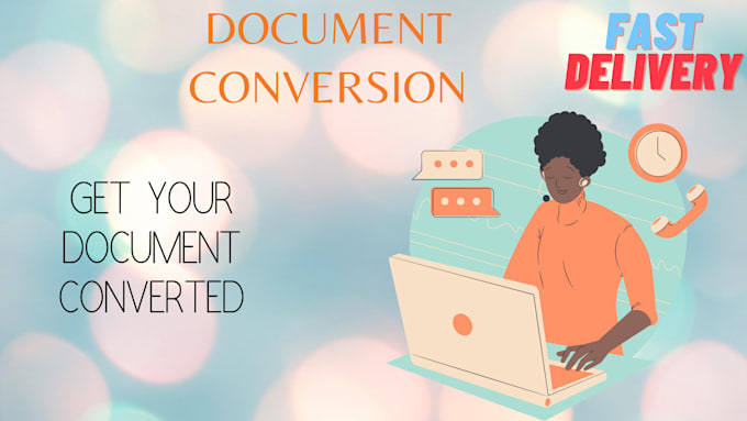Convert Pdf To Word And Vice Versa By Dipsu543 Fiverr