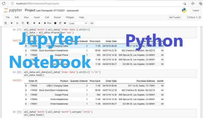 Do Data Analysis Using Python Numpy Pandas Matplotlib By Shajjad H Fiverr