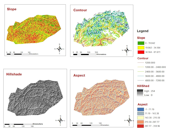 Create Gis Maps Spatial Analysis With Arcgis By Izazkhan095 Fiverr
