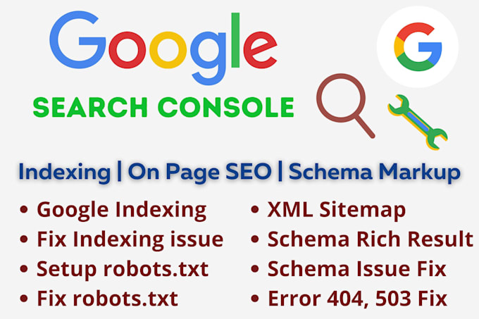 Fix Google Search Console Issue And Indexing Errors By Psyrahat Fiverr