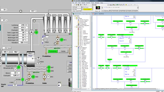 Program Plc In Ladder Logic And Create Hmi For You By Awaisnaeemeng