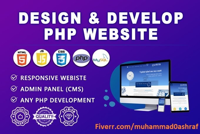 Do Anything Using Html Css Javascript Ajax Jquery Php Mysql By