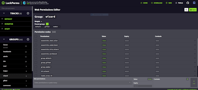 Configure Your Permissions For Luckperms On Minecraft By Austinjmurray