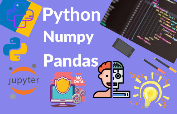 Do Any Task Of Python Numpy Pandas And Matplotlib In Juypter By