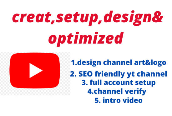Create Setup Design And Optimize Youtube Channel By Dewanalom Fiverr