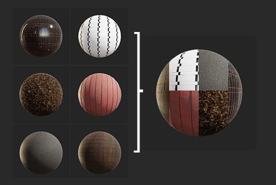 Create Single Texture Atlas From Multiple Textures For Unity By