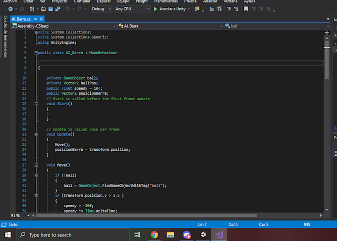 Code Scripts For Unity 3d By Jneri13 Fiverr