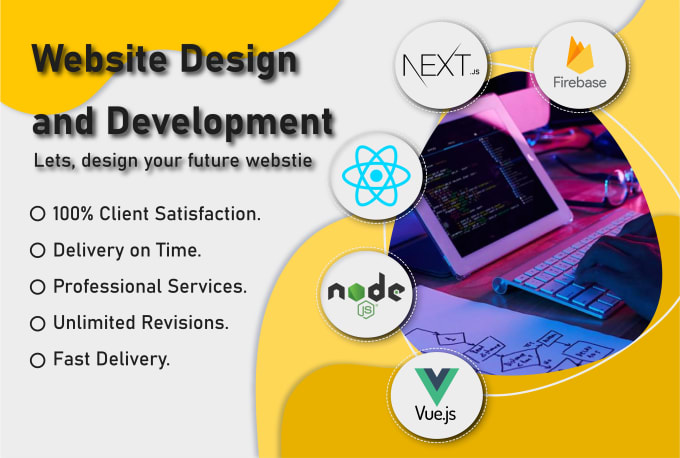 Build Frontend For Web Apps Using Reactjs Vuejs And Nextjs By