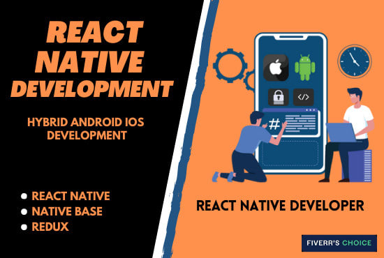 Be Your React Native Mobile App Developer By Developer143 Fiverr