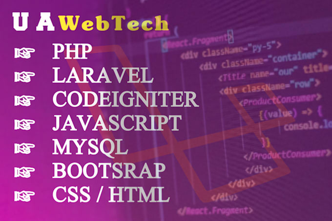 Fix Your Bugs In Php Laravel Mysql By Uawebtech Fiverr