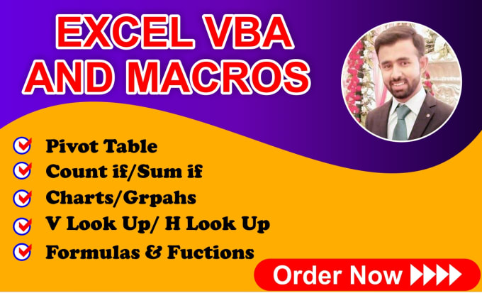 Create Microsoft Excel Spreadsheets Vba Macros Functions And Formulas