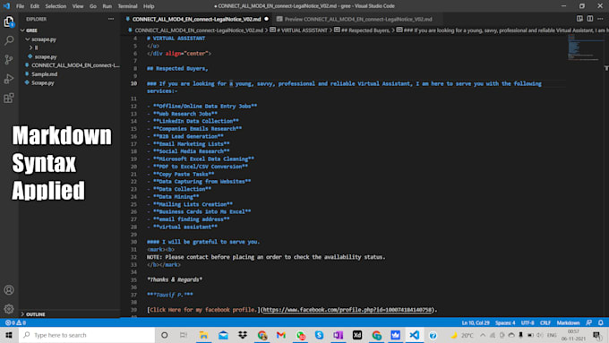 Convert Any File Word Pdf Html To And From Markdown By Tausifperwez