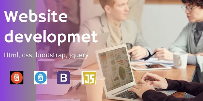 Create Responsive Website In Html Css Bootstrap And Jquery By