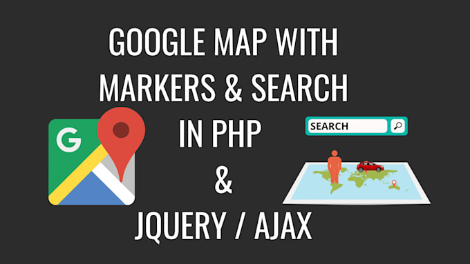 Create Fix Issues In Google Map With Markers And Search Dynamically By
