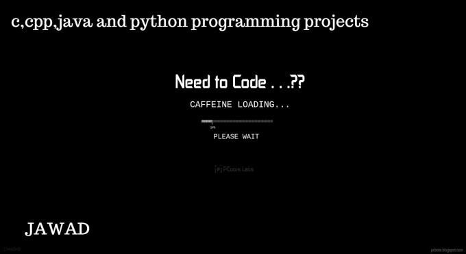 Code C Cpp Java And Python Programming By Jawadakram Fiverr