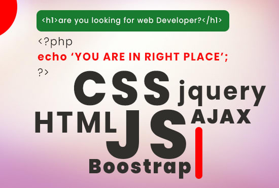 Develop Web Application With Html Css Boostrap Js Php Laravel8 By