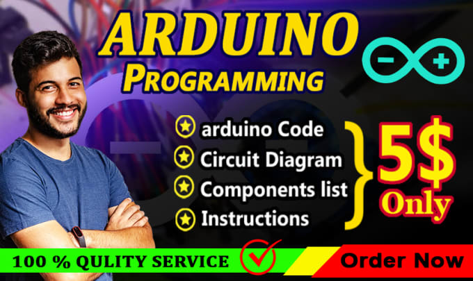 Do Arduino Programming Coding And Arduino Projects By Kavindu Damsith