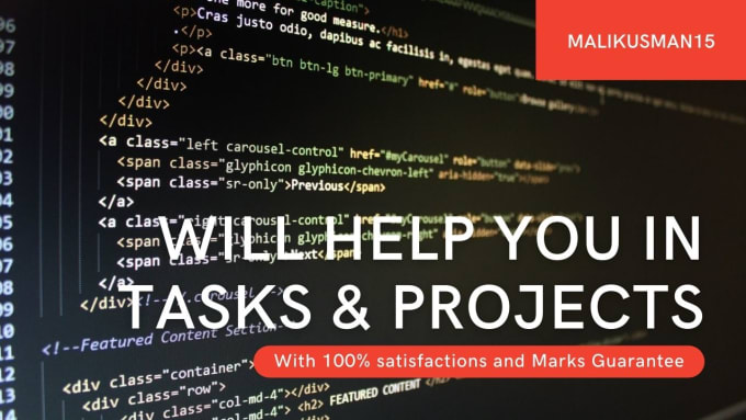 Do Your Python Sql R Cplus Ms Office And Html Tasks And Projects By