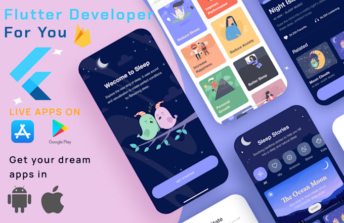 Do Your Complete App Development With Flutter On Ios And Android By