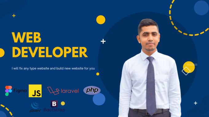 Create Or Fixed Any Issue Website Using Javascript Laravel Php By